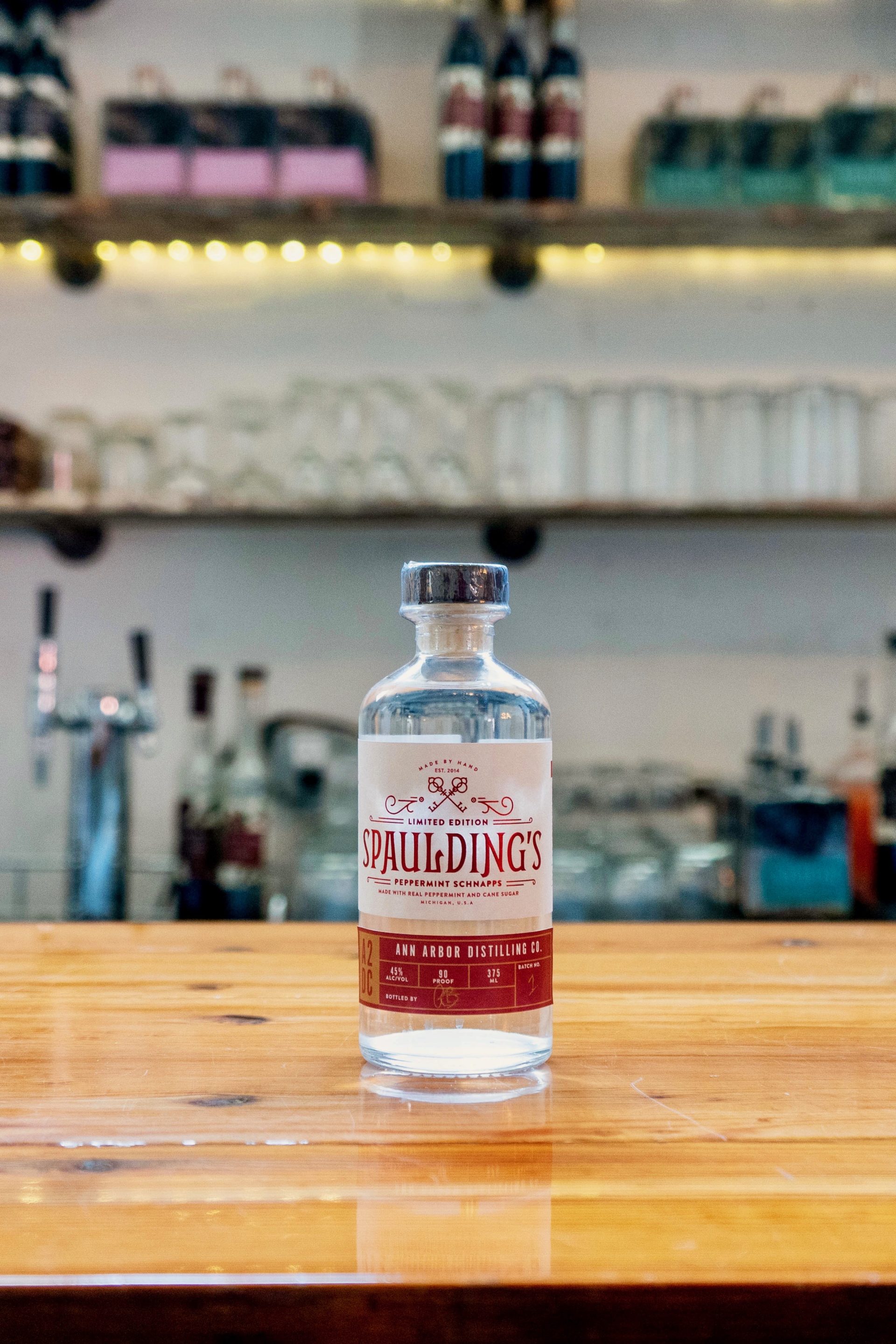 PEPPERMINT SCHNAPPS - Ann Arbor Distilling Company